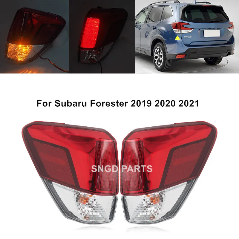 For-Subaru-Forester-2019-2020-2021-LED-Tail-Light-Rear-Driving-Brake ...