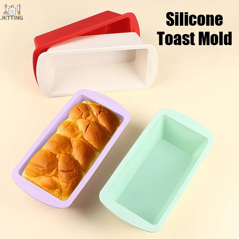Loaf Pan Bread Toast Reusable Silicone Mold Baking Pastry Tools For ...