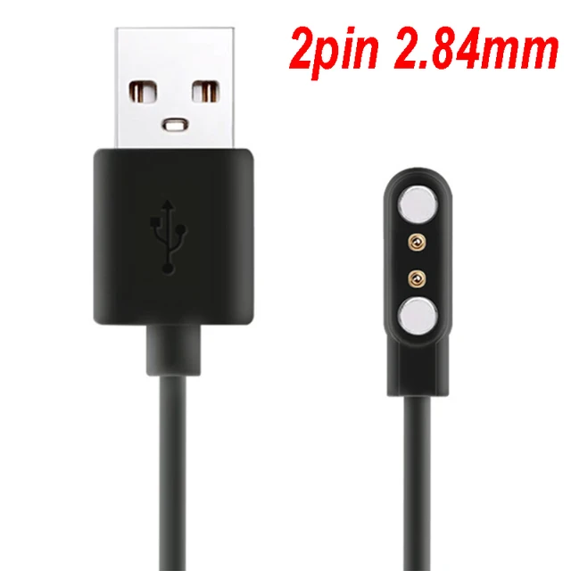 4Pin 7.62mm 2Pin 4mm USB Charging Line Cord Rope Strong Magnetic Charge ...