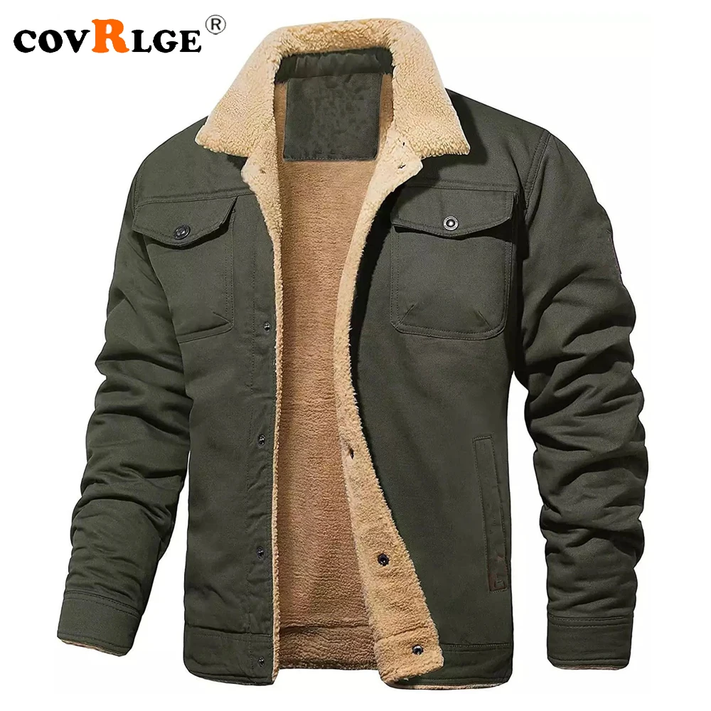 Covrlge-Winter-English-Style-Jacket-Men-2024-New-Warm-Collar-Ourdoor ...