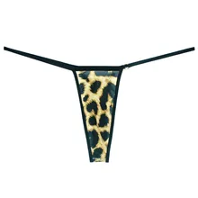 Womens Thong Panties Leopard | Ladies G String Animal Print - 3 Women ...