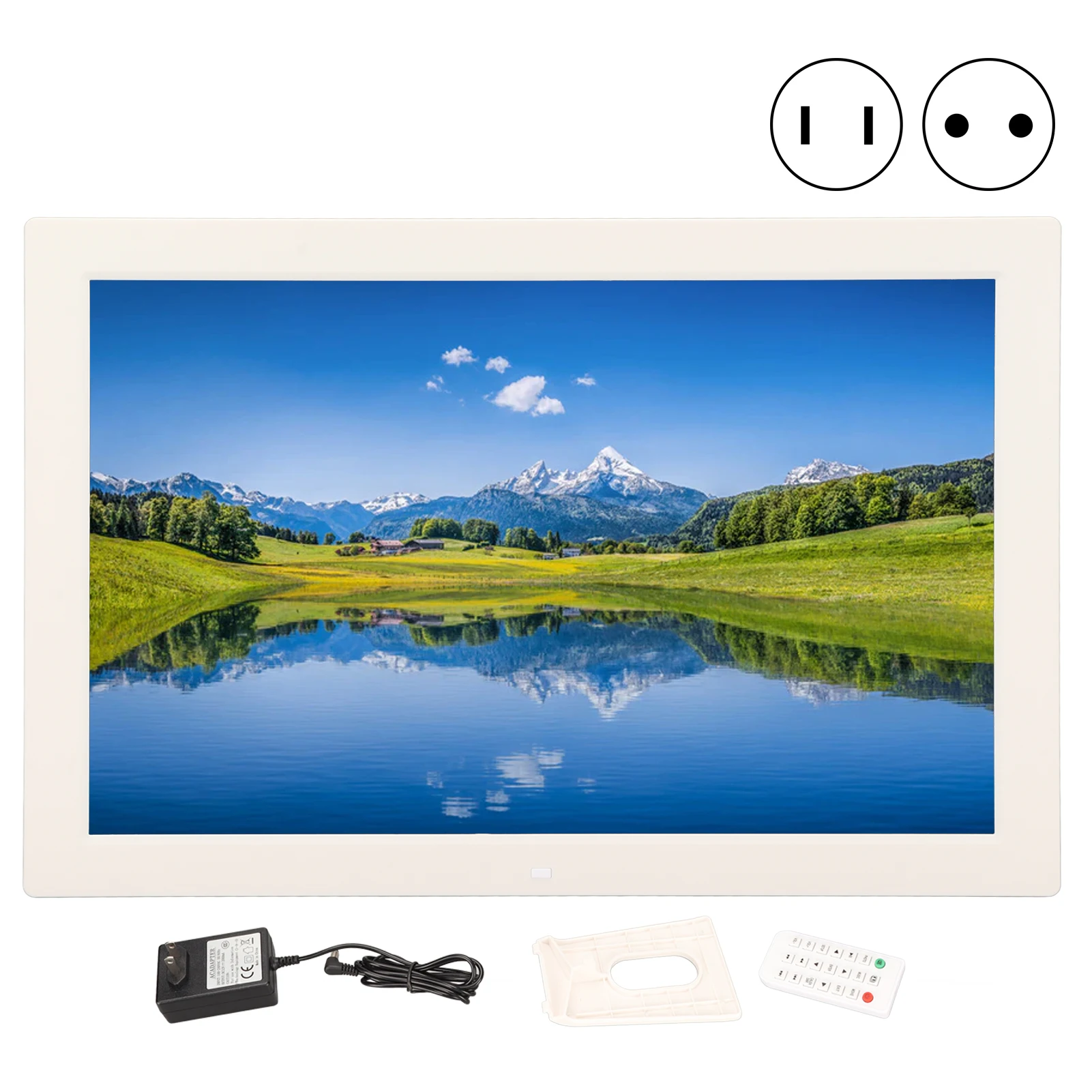 17-Inch-HD-Digital-Photo-Frame-Digital-Picture-Frame-with-Alarm-Clock ...