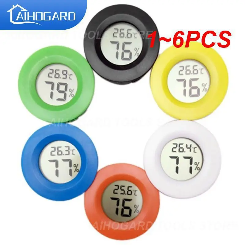 1-6PCS-In1-Thermometer-Hygrometer-Mini-LCD-Digital-Temperature-Humidity ...