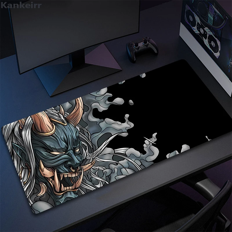 Japanese-Samurai-Devil-Gaming-Mouse-Pad-Gamer-Deskmat-Mousepad-Acess ...