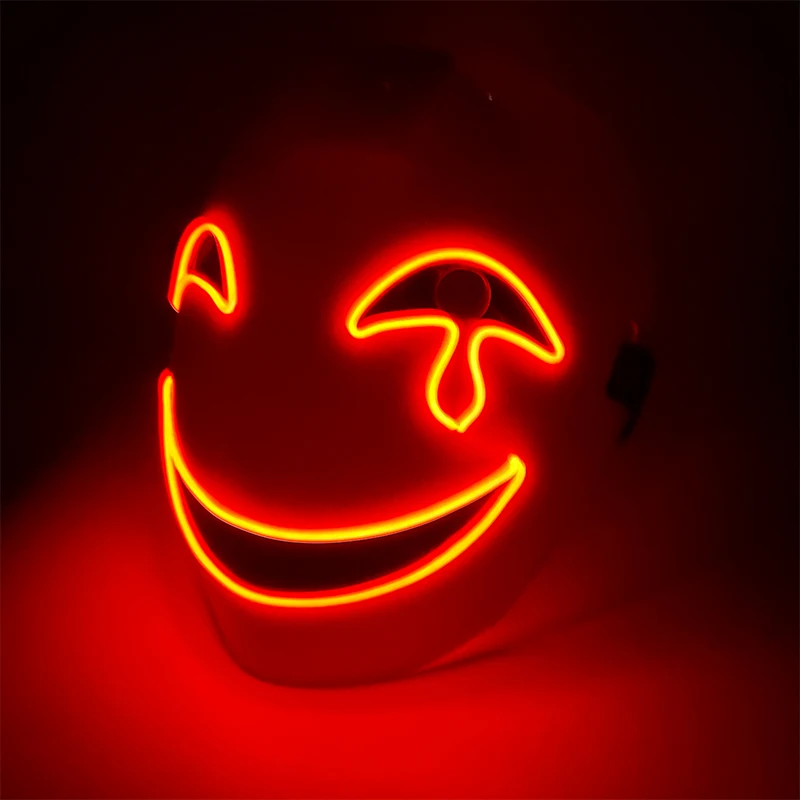 Japanese-Anime-Mask-Glowing-In-The-Dark-Masquerade-Christmas-Decoration ...