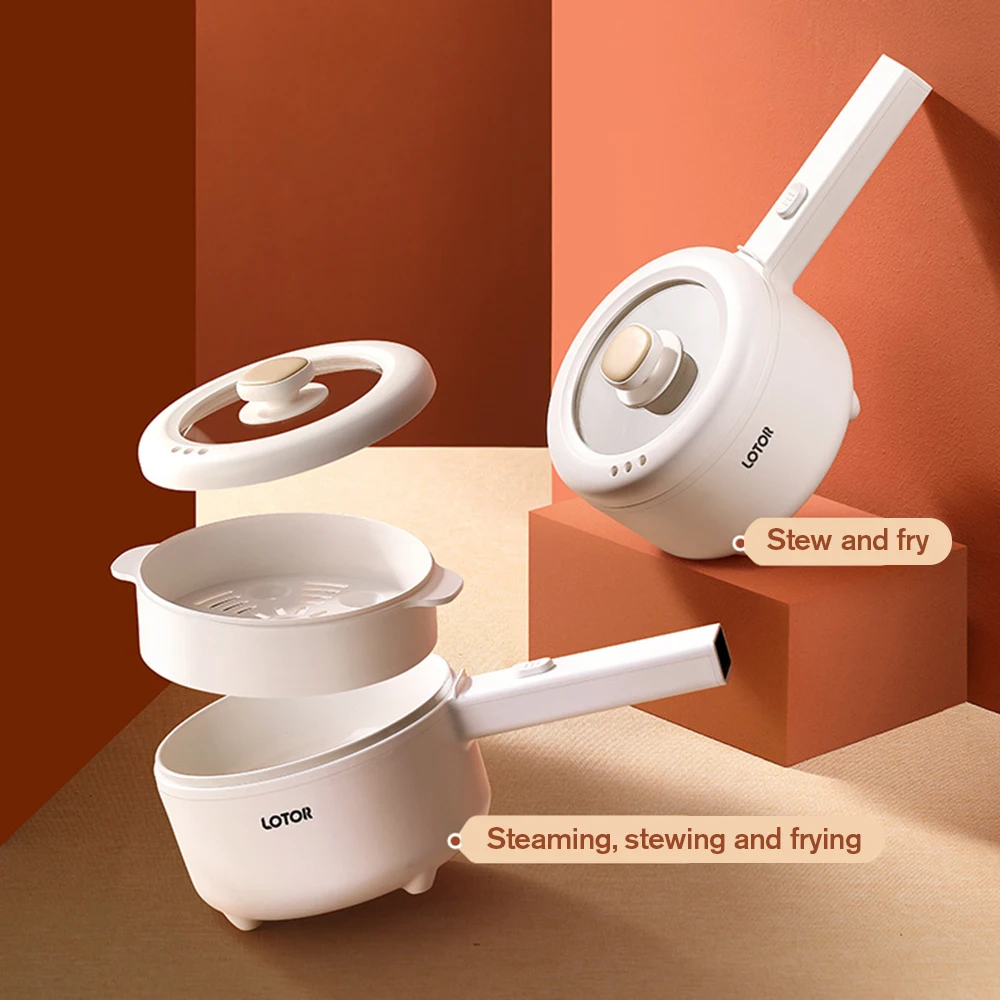 Multifunction-Non-stick-Pan-Electric-Cooking-Pot-Household-One-People ...
