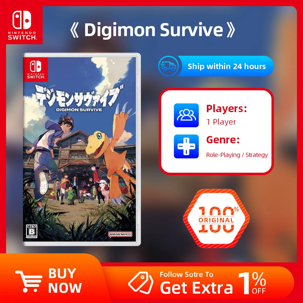 Digimon Survive Nintendo Switch | Digimon Survive Nintendo Eshop ...
