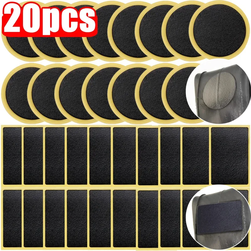 10-20Pcs-Tire-Repair-Patches-Car-Motorcycle-Bike-Tire-Repair-Tools-Glue ...