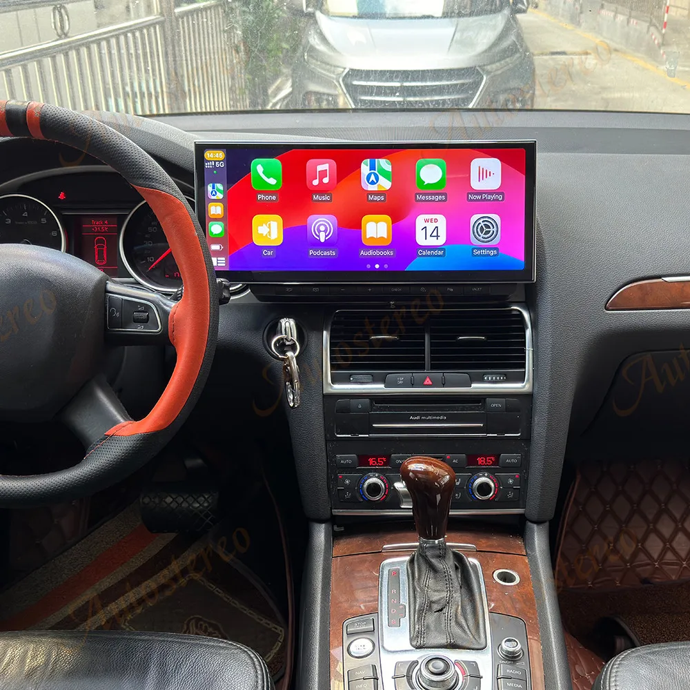 15.8 inch Qualcomm Android 14 Carplay For Audi Q7 2010-2015 Car ...