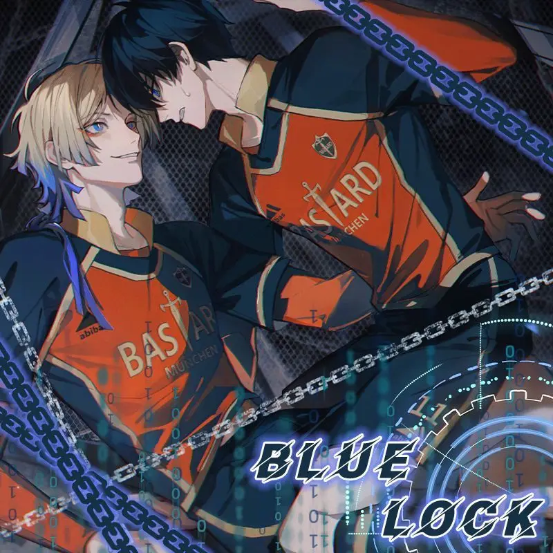 Blue-Lock-Anime-Goods-Isagi-Yoichi-Michel-Caesar-Badge-Ticket-Card-Set ...