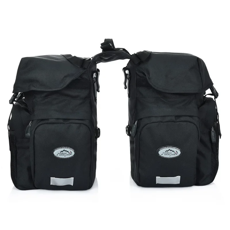 Bicycle-Bag-50L-Nylon-Bike-Bag-Rear-Rack-Trunk-Bike-Luggage-Back-Seat ...