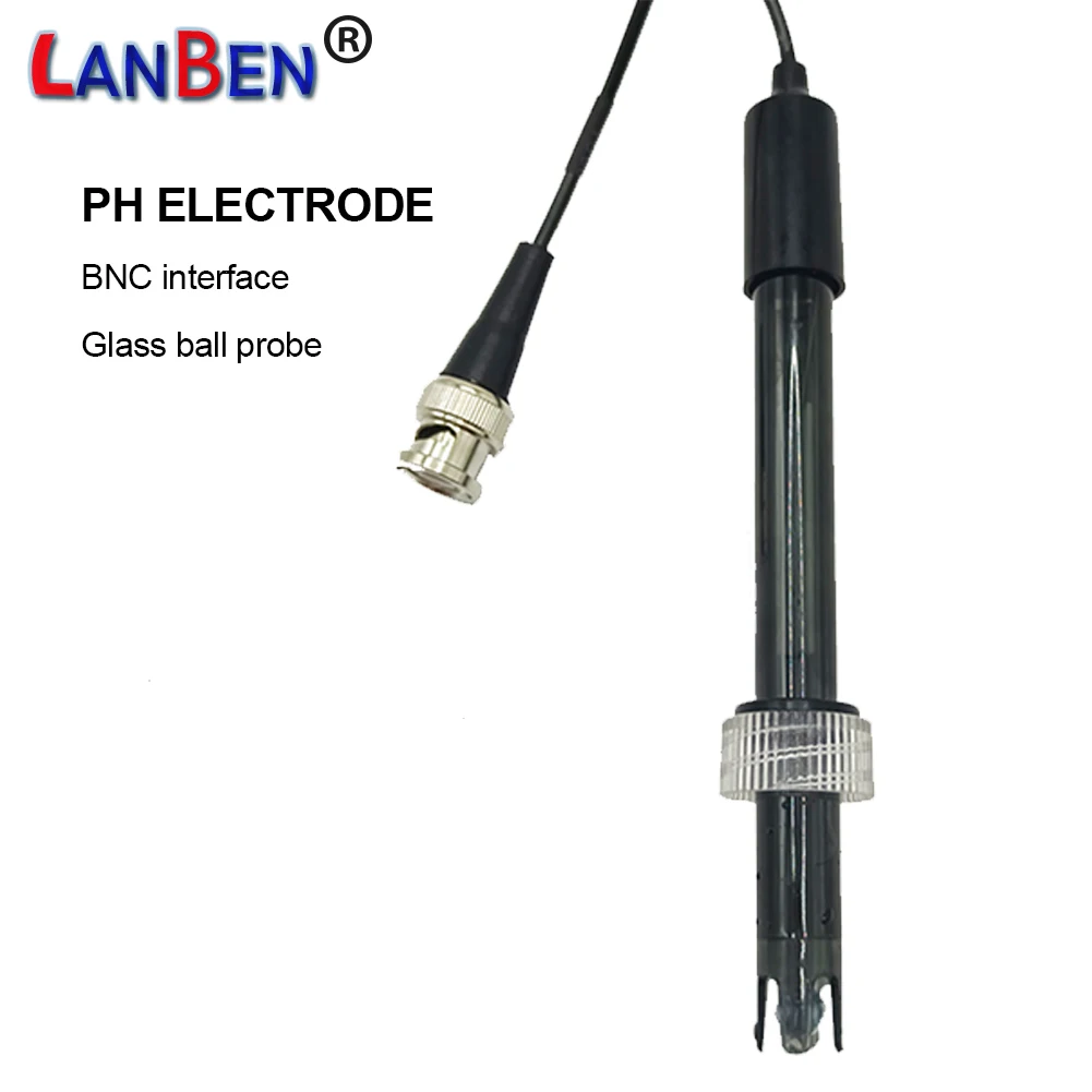 Pen-Type-PH-Electrode-Sensor-BNC-Connector-Probe-Pool-Water-Laboratory ...