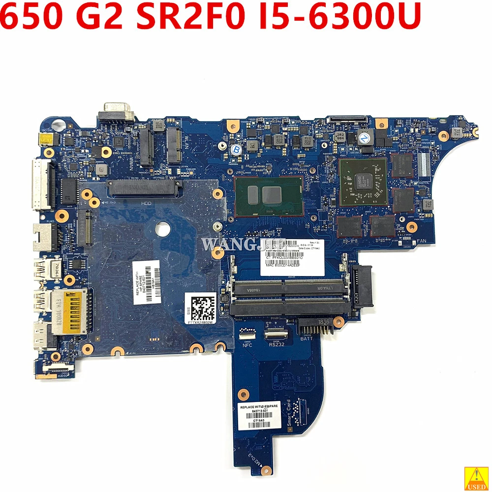 100% Working 840712 601 840712 001 For HP ProBook 650 G2 Used Laptop ...