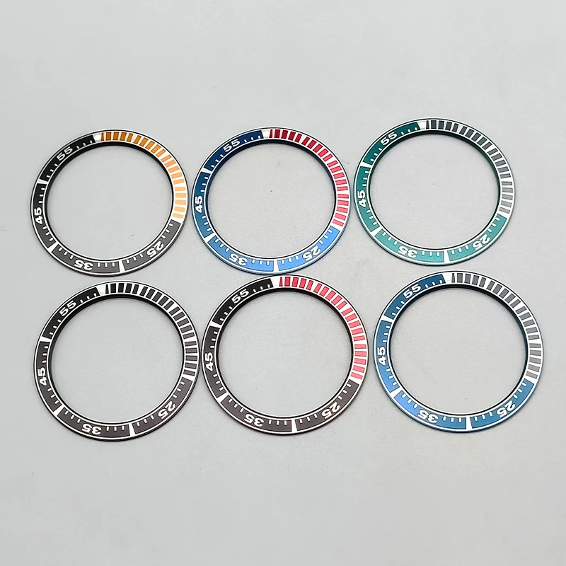 40mm-Watch-Bezel-Insert-Ring-Fit-Seiko-Black-King-Samurai-SRPE-Watch ...