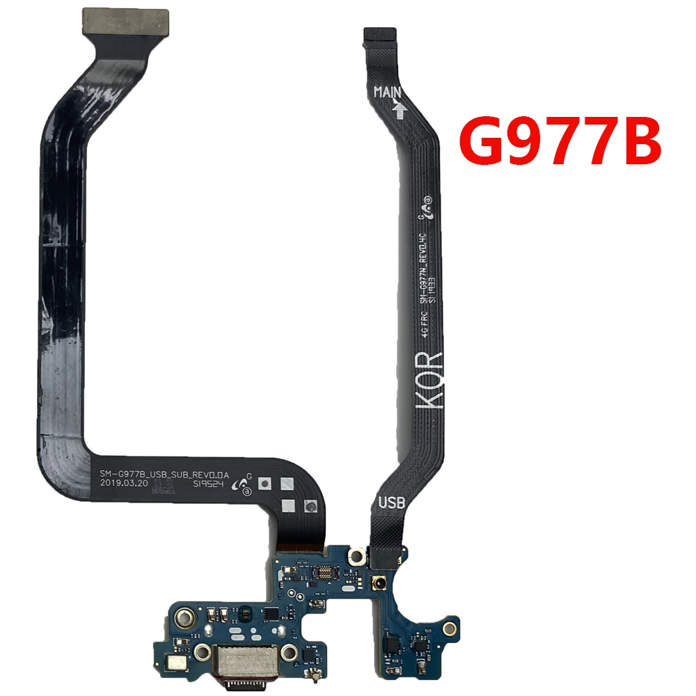 USB-charging-Board-Signal-flex-Cable-For-Samsung-Galaxy-S10-5G-G977B ...