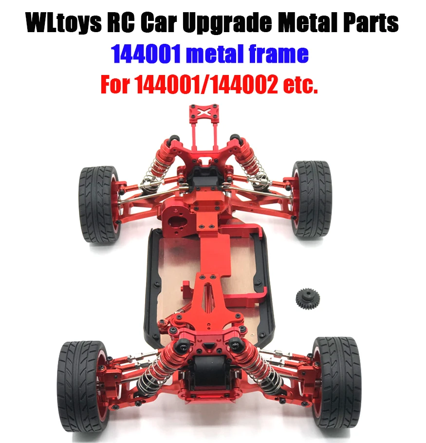 Wltoys 1 / 14 144002 144001 Vehículo de Control remoto Metal mejora el ...