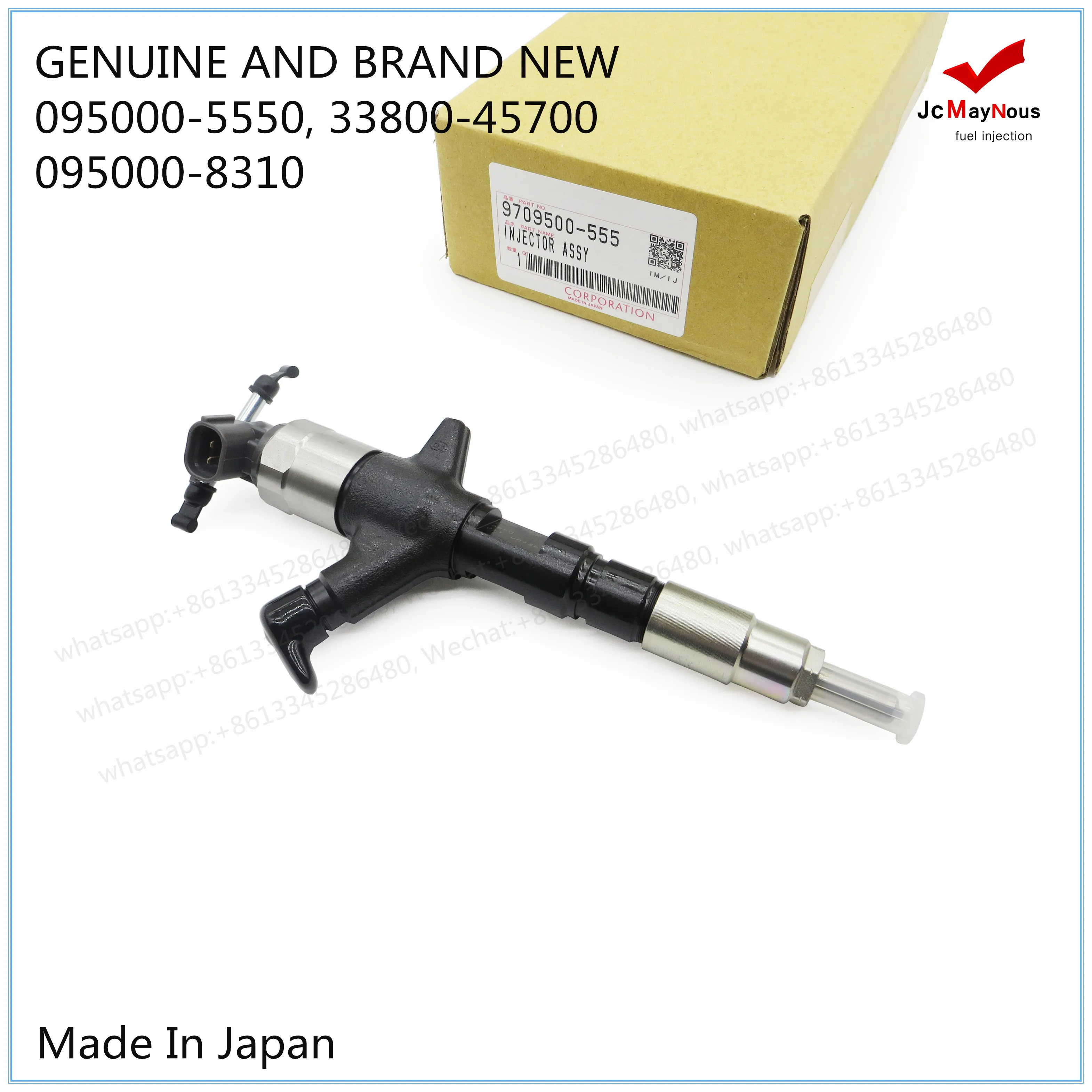 GENUINE AND BRAND NEW DIESEL FUEL INJECTOR 095000-5550, 33800-45700 ...