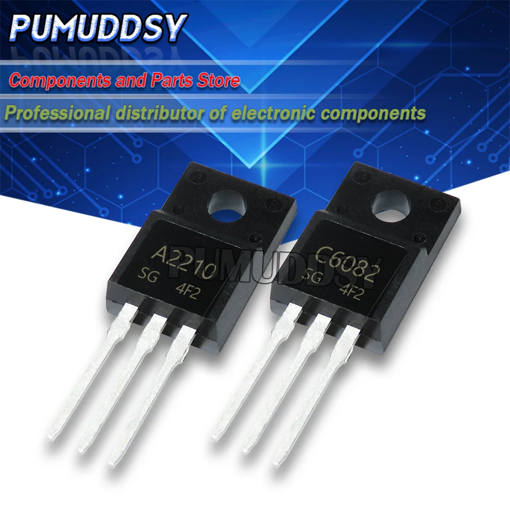 10PCS 5PCS 2SA2210+5PCS 2SC6082 2SC6082 printer the tube IC|Integrated ...