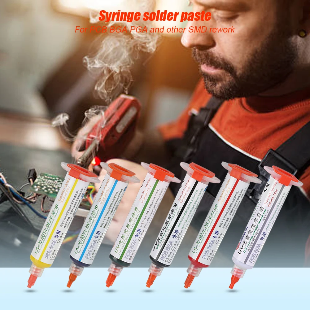 10CC-Oil-UV-Solder-Mask-BGA-PCB-Paint-Prevent-Corrosive-Arcing ...