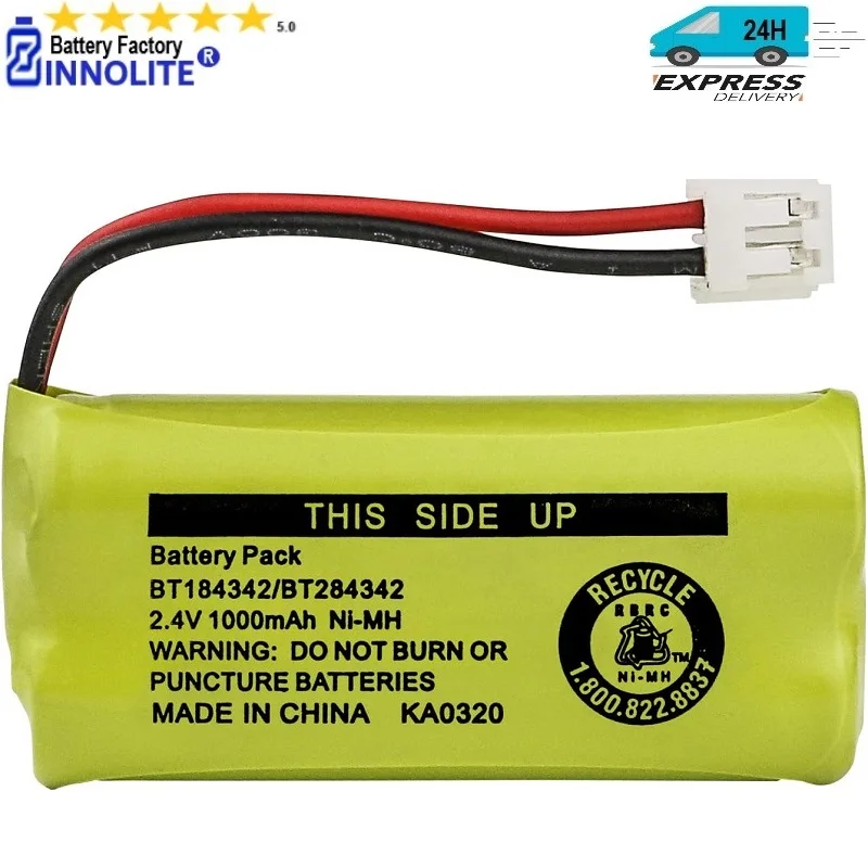 2-4V-BT184342-BT284342-Cordless-Phone-Battery-Compatible-with-AT-T ...