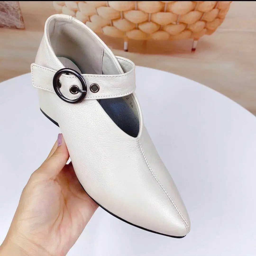Flushing Shoes|women's Summer Pumps - Solid Color Pointed Toe High ...