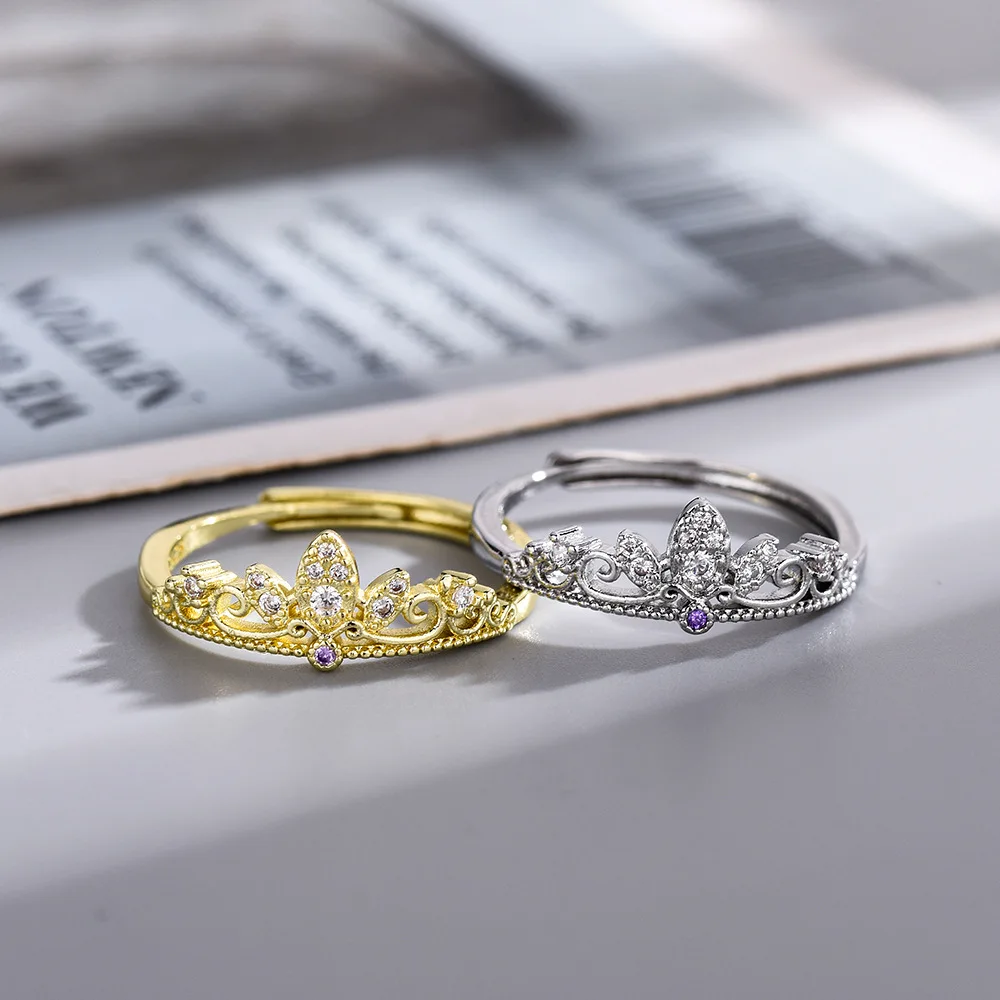 Anillo-de-corona-de-princesa-Alisa-para-mujer-joyer-a-de-compromiso-de ...