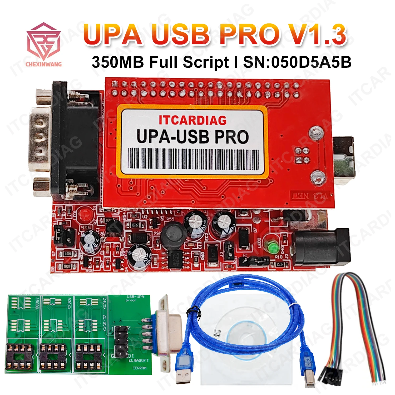 Programador-UPA-USB-PRO-V1-3-SN-050D5A5B-Sintonizaci-n-de-Chip-ECU-con ...
