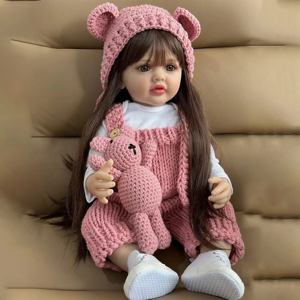 Muñeca Reborn impermeable para niñas, juguete de vinilo completo de ...