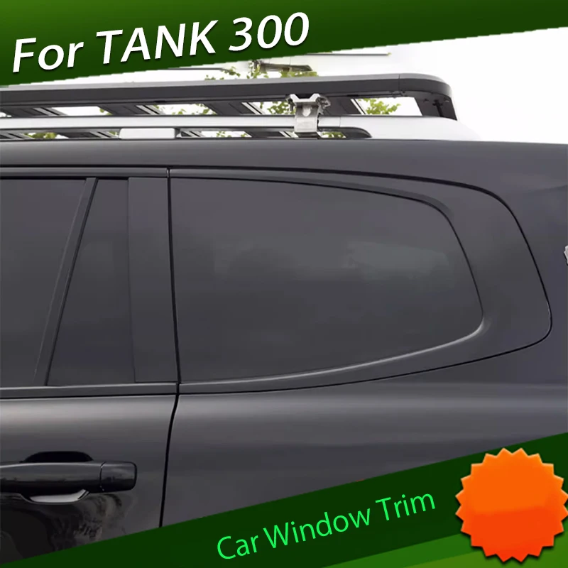 Car-Window-Trim-Suitable-for-GWM-Tank-500-Window-Trim-Black-Knight-Kit ...
