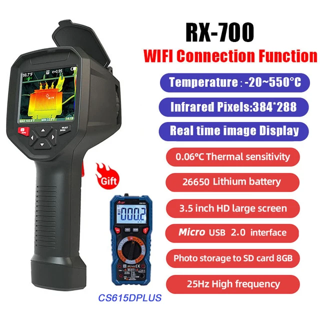 A-BF RX700 High Resolution Infrared Thermal Camera For Industry Thermal ...