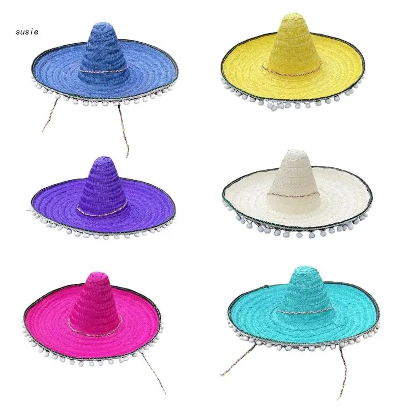 Mini-Mexicans-Sombrero-Hat-Straw-Sombrero-Hat-Fiest-Hat-Sombrero-Party ...