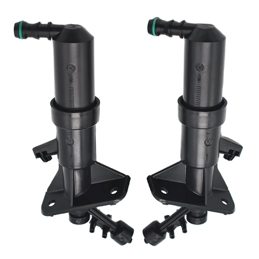 2Pcs Front Headlight Headlamp Washer Nozzle Cylinder Left Right For VW ...