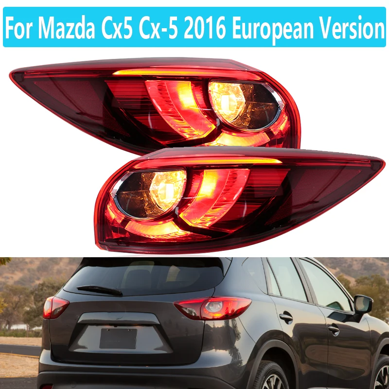 Tail Lights for Mazda Cx5 Cx-5 2016 European Version Car LED Rear Lamp ...