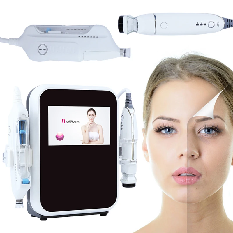 Hello Face 2 in 1 Oxygen Jet Peel Skin Non Invasive Meso Machine And RF ...