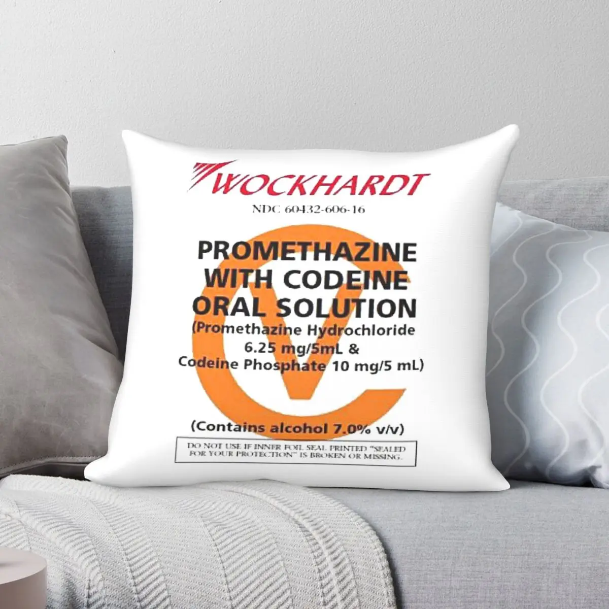 Wockhardt-Labels-Pillowcase-Polyester-Linen-Velvet-Pattern-Zip-Decor ...