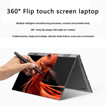 Intel N95 10.95 inch Laptop 360° Flip OLED Touch Screen Aluminum alloy ...