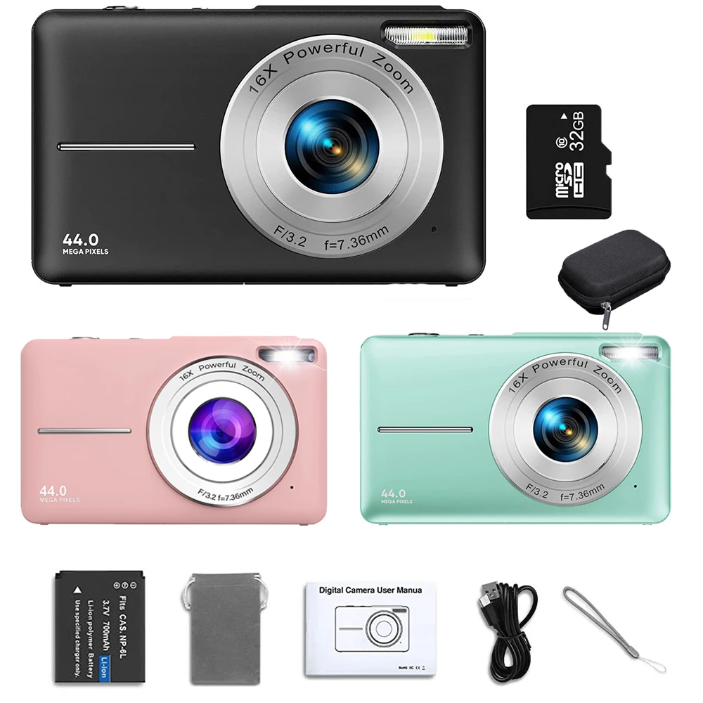 digital-Camera-HD-1080P-2-4-inches-Rechargeable-Cameras-with-16x-Zoom ...