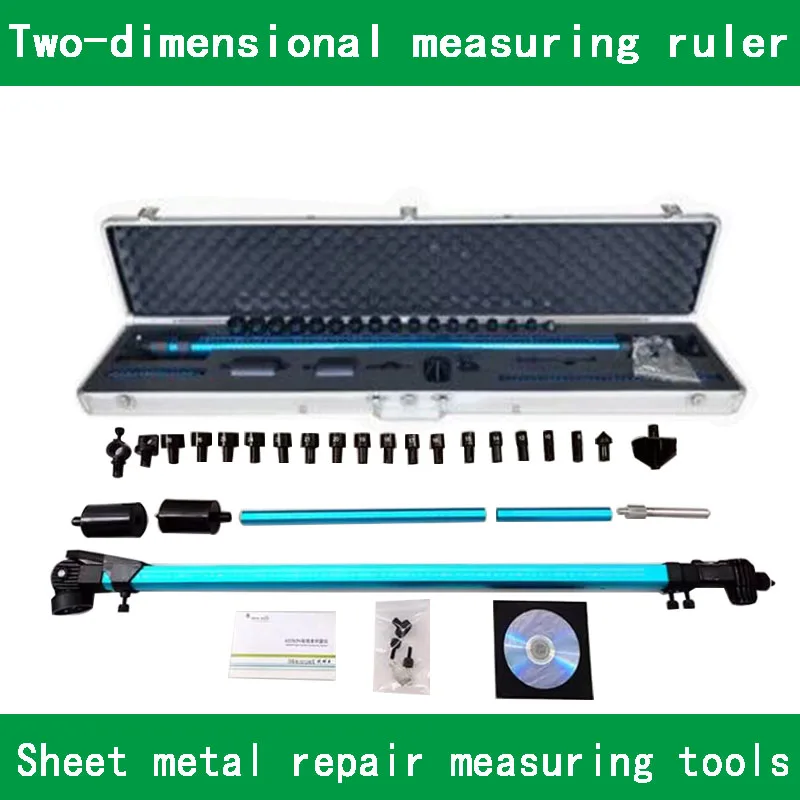 Sheet-metal-repair-2D-measuring-ruler-body-frame-inspection-tool-gauge ...