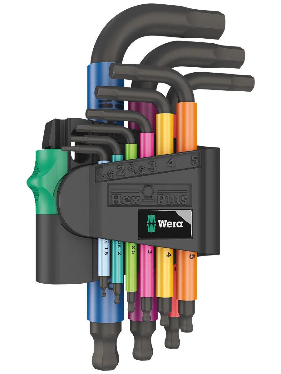 Wera-hex-wrench-set-950-short-imported-ball-head-plum-blossom-6-square ...