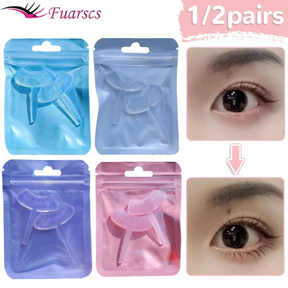 1-2-Pairs-Eyelash-Stamps-Tool-DIY-Lower-Lashes-Extensions-Stamps ...