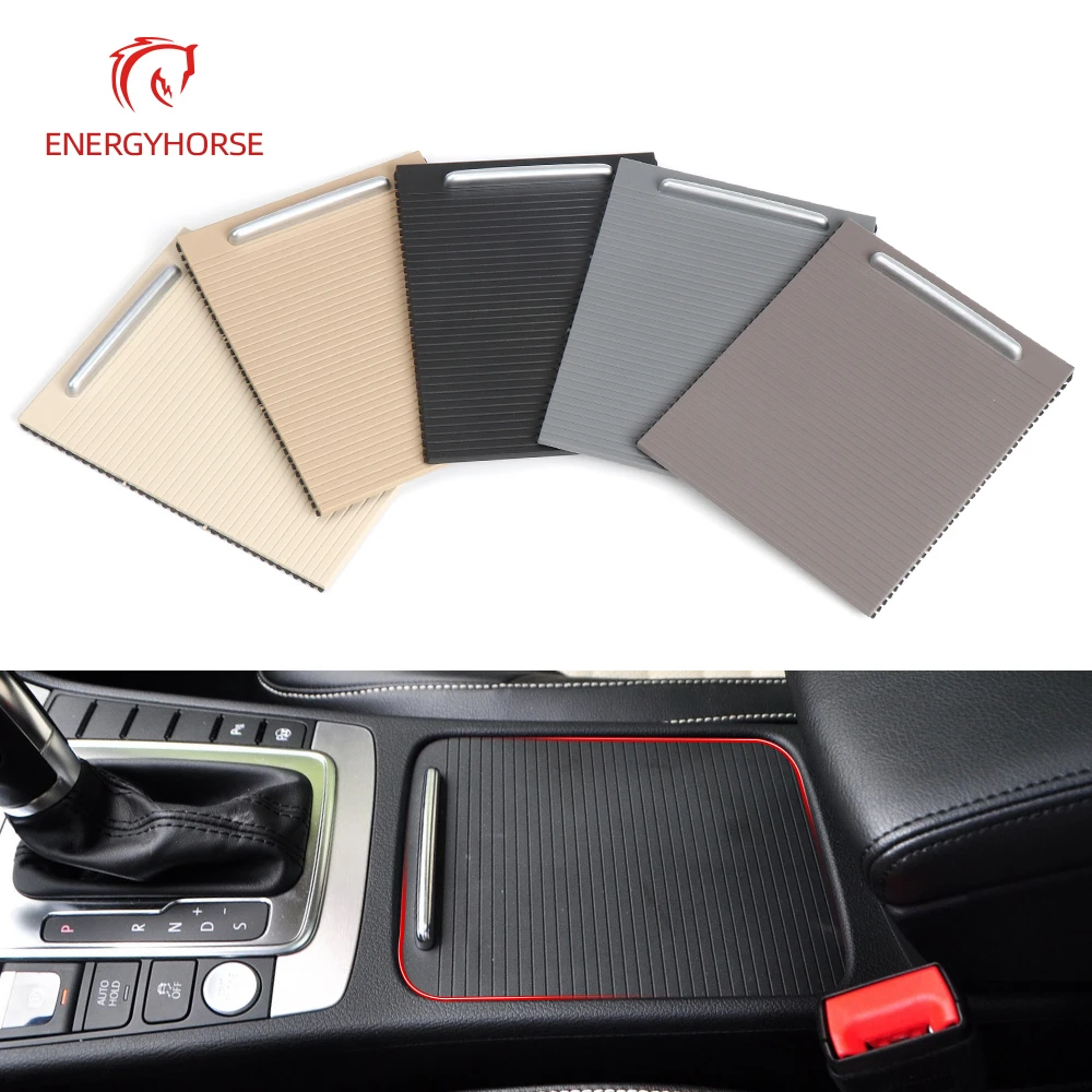 For Volkswagen Passat CC B6 B7 Car Front Center Console Sliding Shutters Cup Holder Roller Blind ...