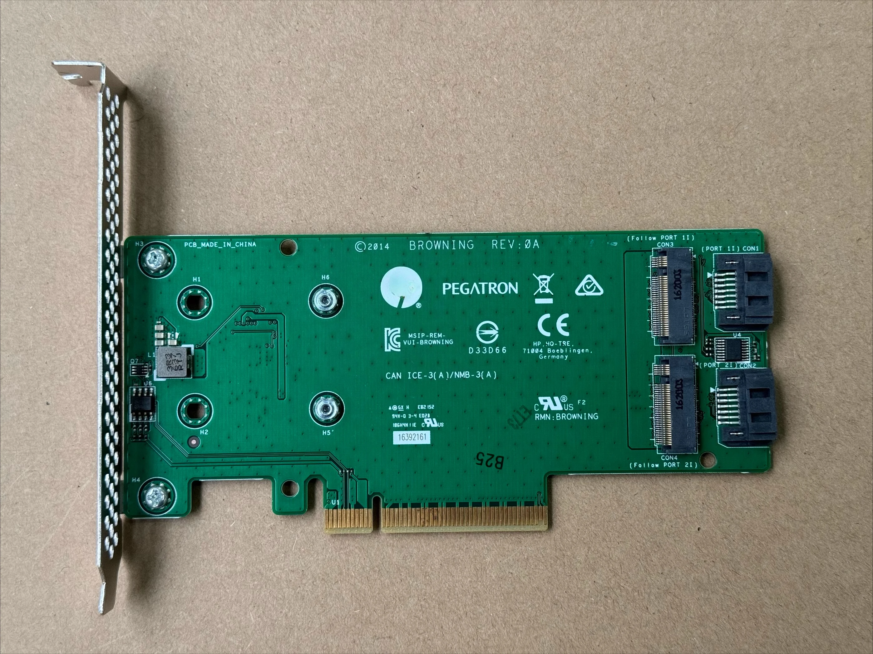 Original Dual Solid State Expansion Upgrade Card 759238-001 for 759505 ...