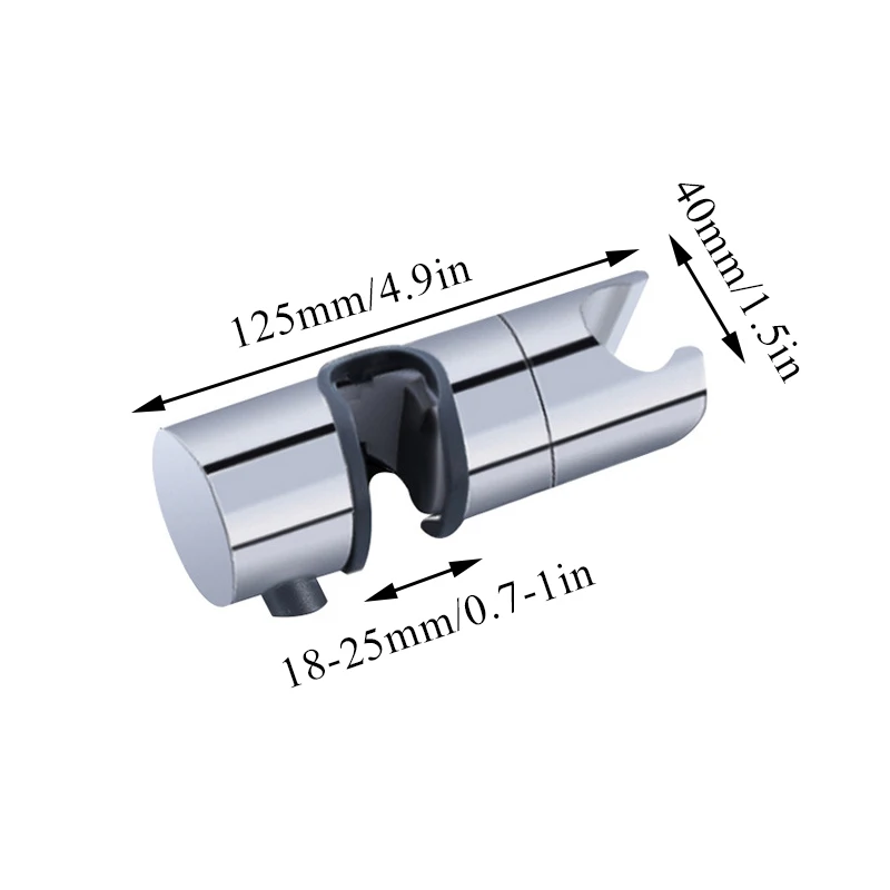 Support de douche,style 1--Barre Coulissante De Douche En Plastique Abs ...