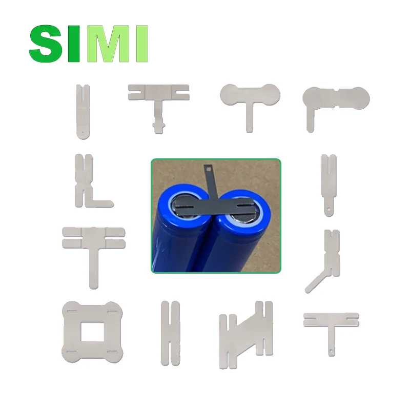 50pcs 18650 Lithium Battery Nickel Sheet Polygonal Battery Nickel Sheet ...