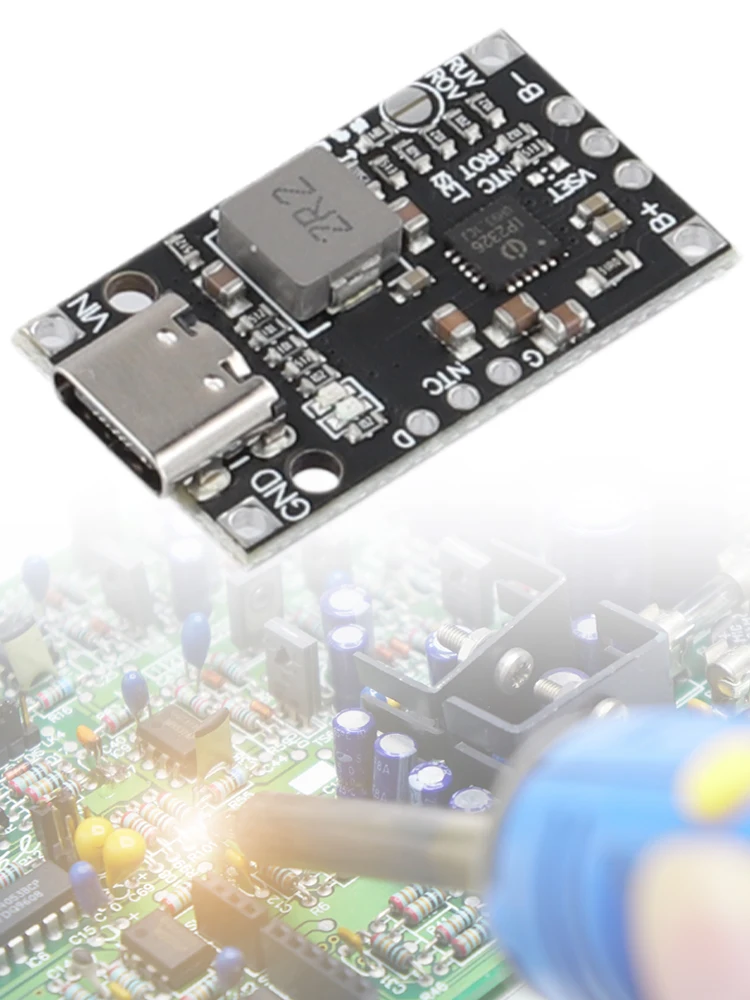 Type-C USB Lithium Battery Charging Boost Module UAV Charging Module 2S ...