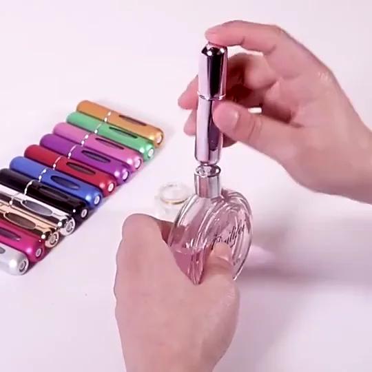 New 5ml Portable Mini Perfume Spray Bottle, Refillable Atomizer ...
