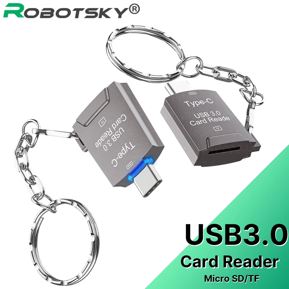 USB-Type-C-Card-Reader-USB3-0-OTG-Memory-Card-Reader-Adapter-5Gbps-High ...