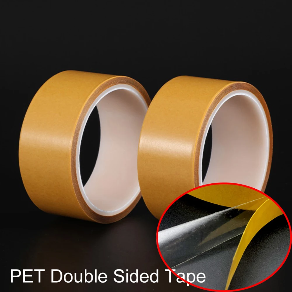 PET-Double-Sided-Super-Sticky-Adhesive-Tape-Heat-Resistant-0-05mm-Thick ...
