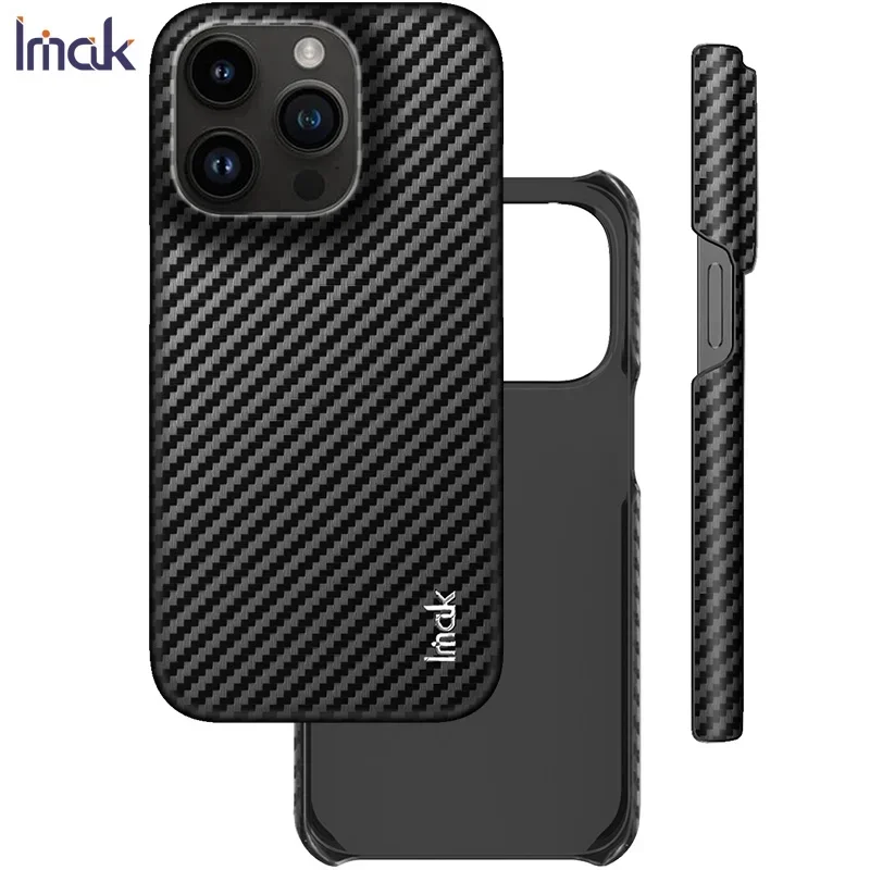 IMAK-Carbon-Fiber-Pattern-Back-Panel-for-iPhone-15-Pro-Max-Phone-Case ...