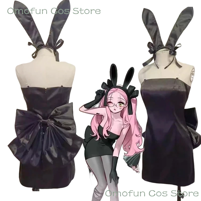 Alien Stage Mizi Strapless Wrap Dress Wig Cosplay Aniplus Cafe Outfit ...